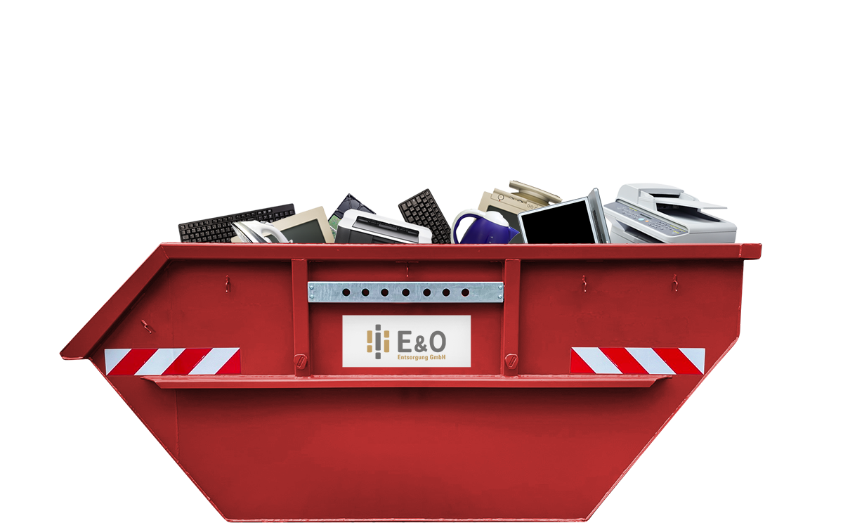 Online Container mieten in 4 Schritten - E&O